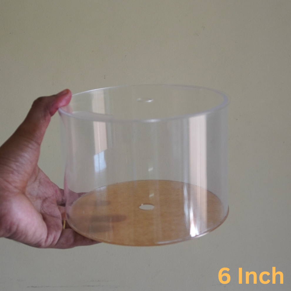 6 Inch Acrylic Spacer Round – Bake2Decor