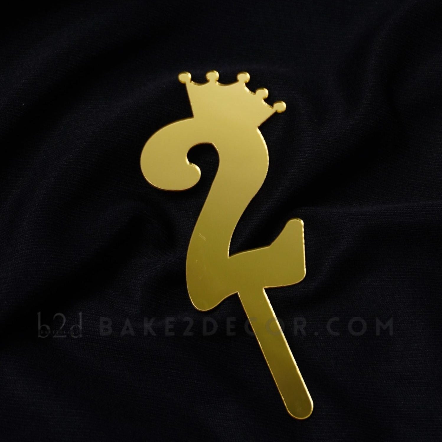Number 2 Topper – Bake2Decor